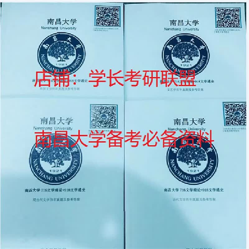 24南昌大学 文学 716文学理论 918文学通史 考研真题 初试咨询 补差