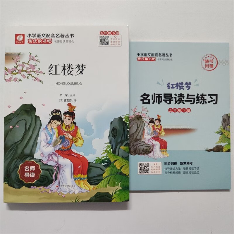 小学语文配套名著丛书一二三四五六年级下册 春雨 红楼梦