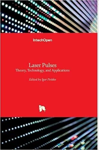 Laser Pulses - Theory, Technology, and Applicati