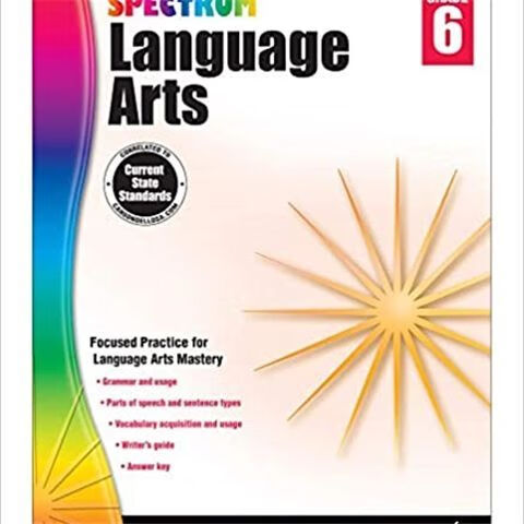 Spectrum Language Arts, Grade 6英文 默认