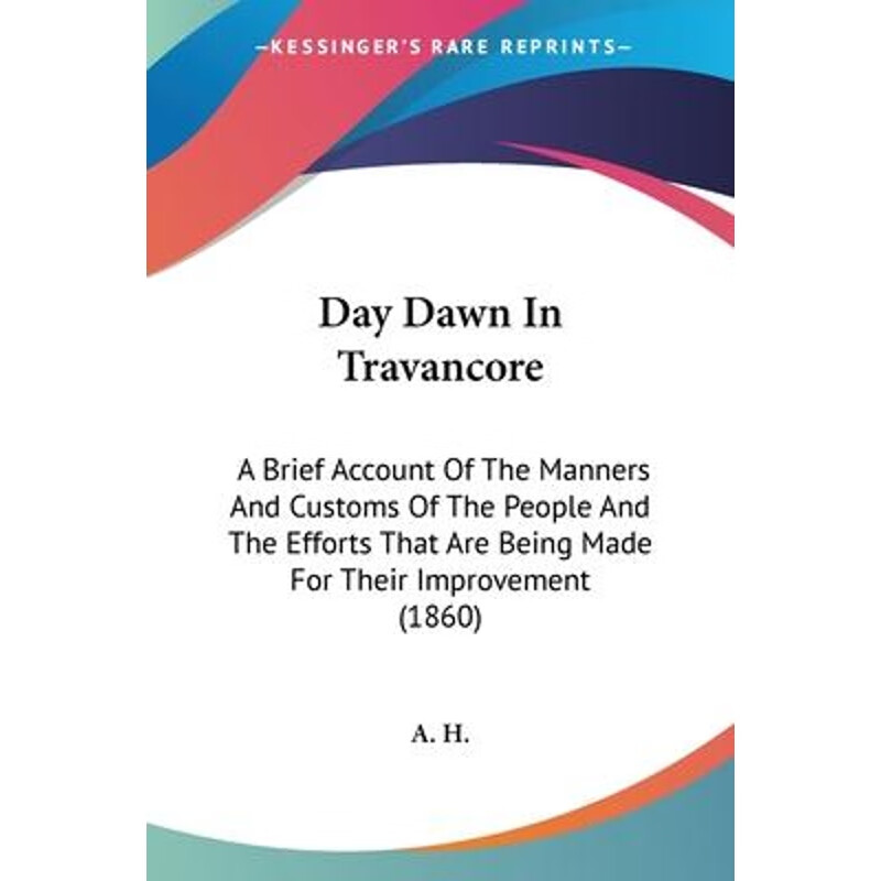 Day Dawn In Travancore