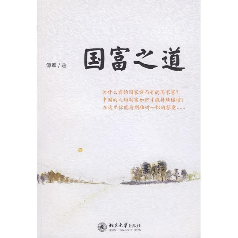 国富之道 傅军