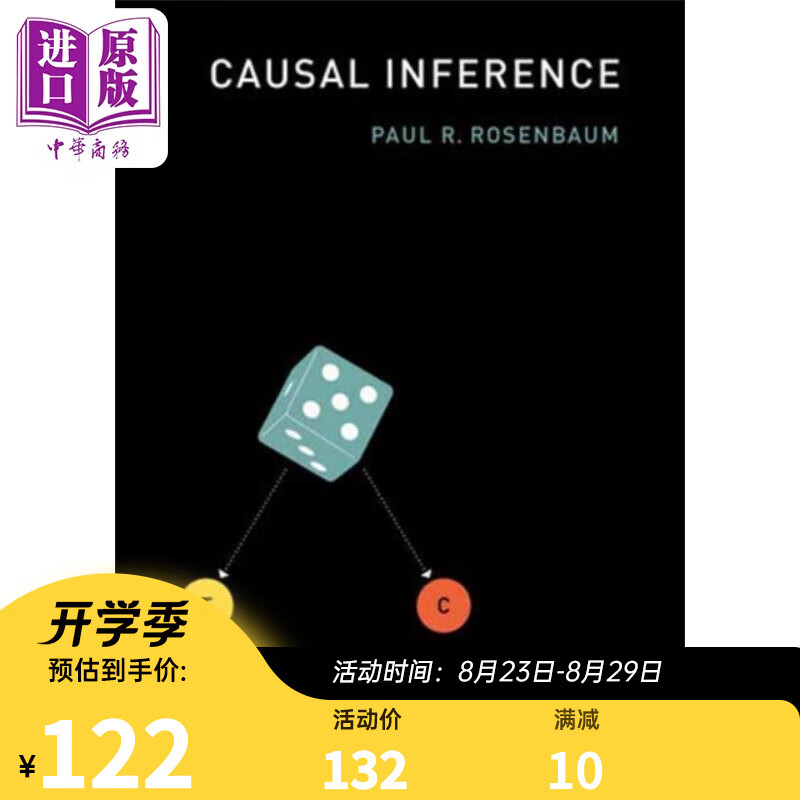 预售 因果推断 Causal Inference 英文原版 Paul R Rosenbaum 科学百科科普读物