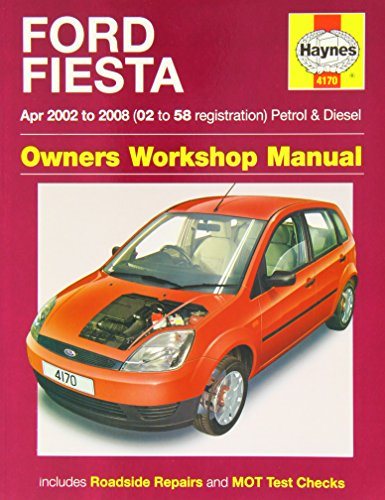Ford Fiesta Petrol & Diesel (Apr 02 - 08) Haynes Repair Manual