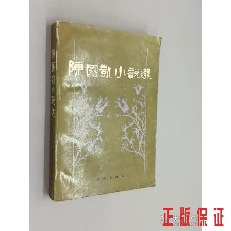 保证 可开发票！！陈国凯小说选