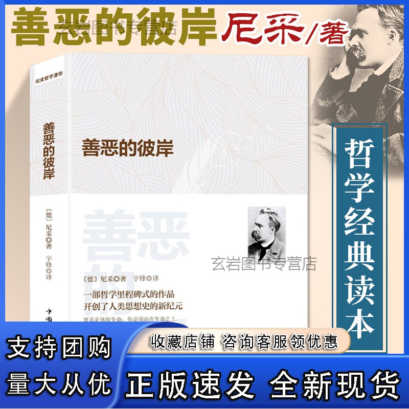 n善恶的彼岸 一部哲学里程碑式的作品开创了人类思想史的新纪元 [德]尼采 中国华侨出版社
