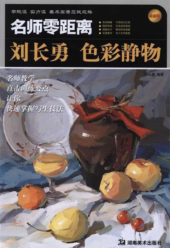 名师零距离 色彩静物 刘长勇 湖南美术出版社