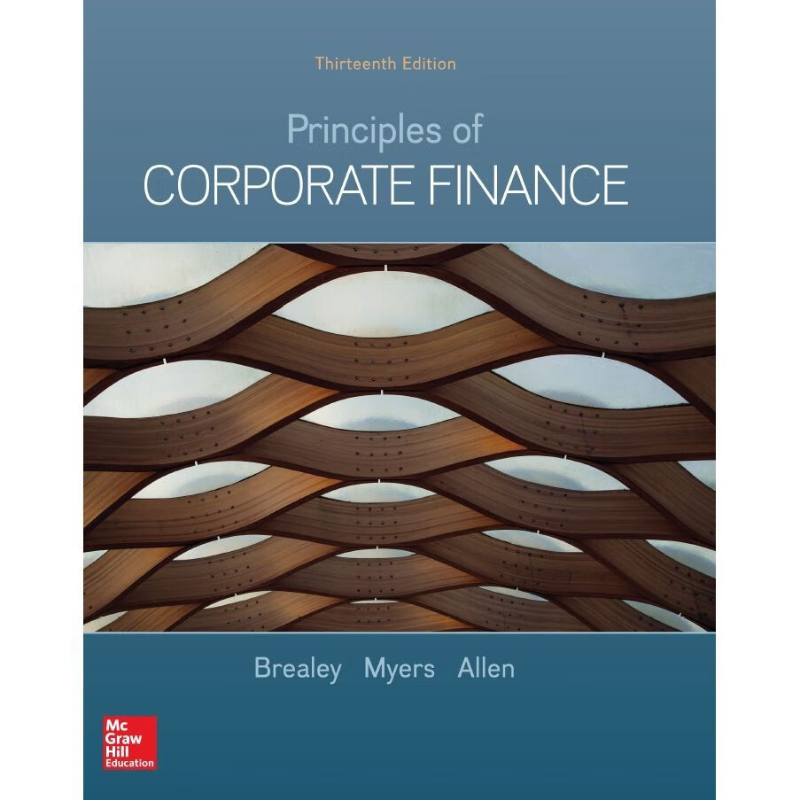 Principles of Corporate Finance 13th Edition 全彩纸质书 彩色