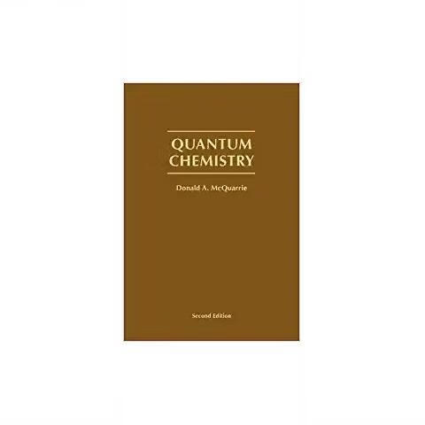 全彩纸质/Quantum Chemistry 2nd Edition by Donald A McQuarrie 图片色
