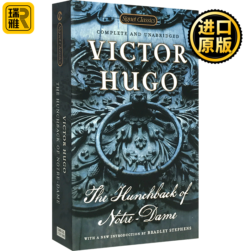 英文原版 巴黎圣母院 The Hunchback of Notre-Dame 经典文学小说 悲惨世界作者维克多雨果Victor Hugo 全英文版英语书籍 进口原版