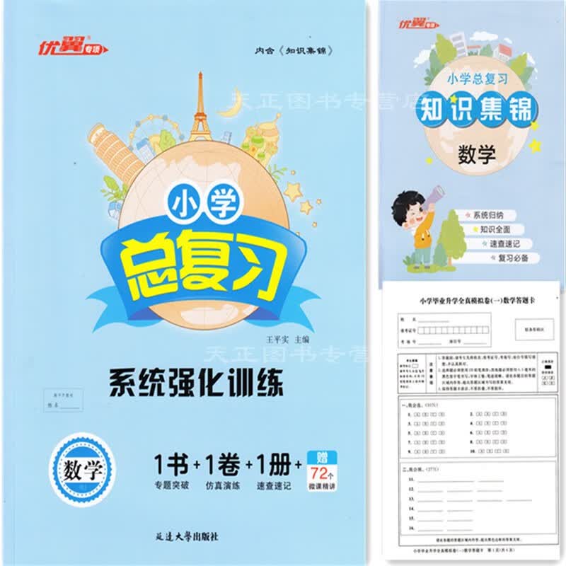2023版 优翼专项 小学升学总复习数学 系统强化训练 小升初数学