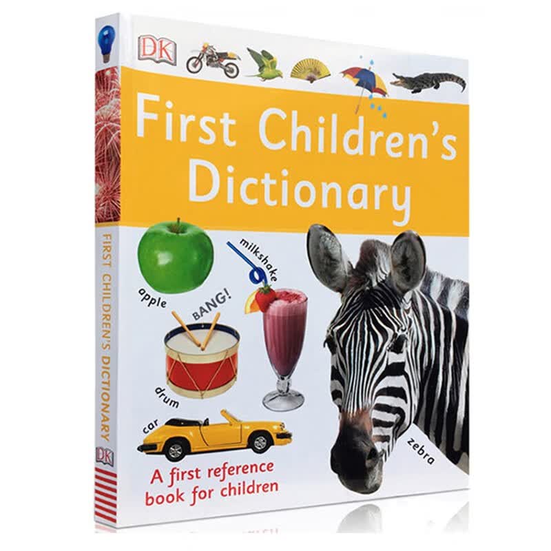 英文原版 First Children'S Dictionary DK儿童百科全书 图解词典参考书 . 梦想童趣城