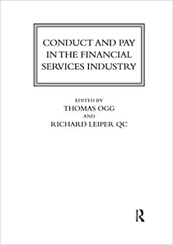 Conduct and Pay in the Financial Services Indust