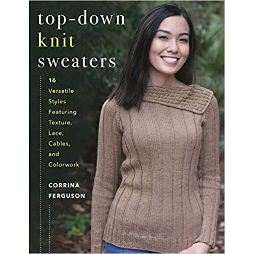 现货 Top-Down Knit Sweaters by Corrina Ferguson  针织毛