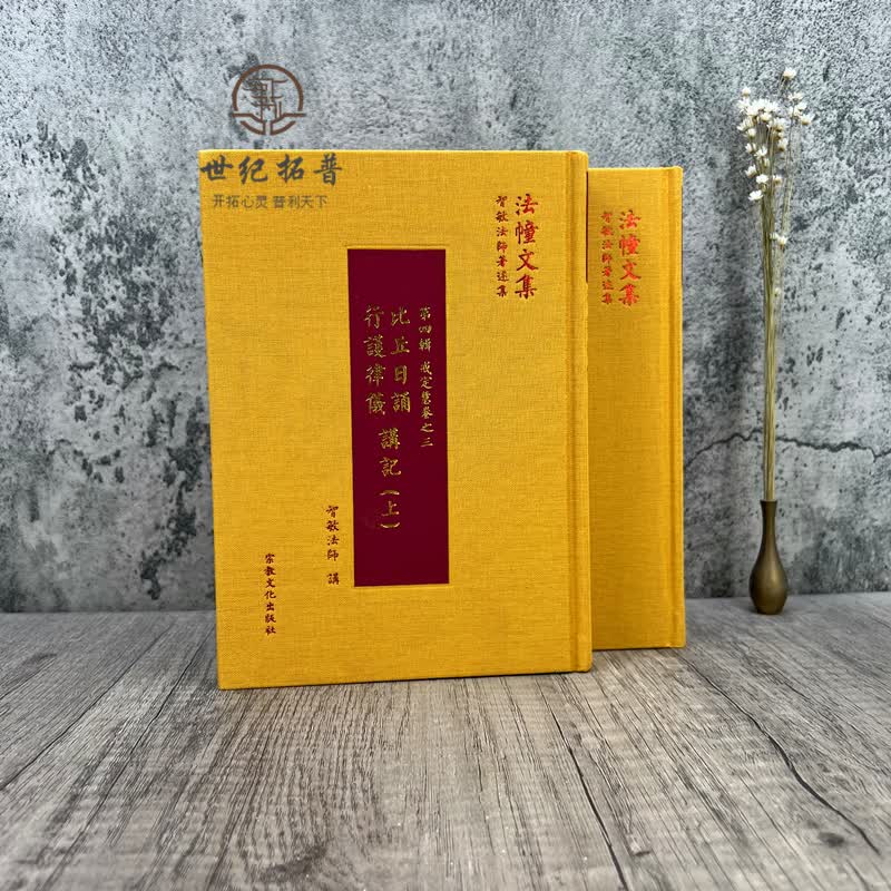 比丘日诵行护律仪讲记 上下册 法幢文集 宗教文化出版社935页