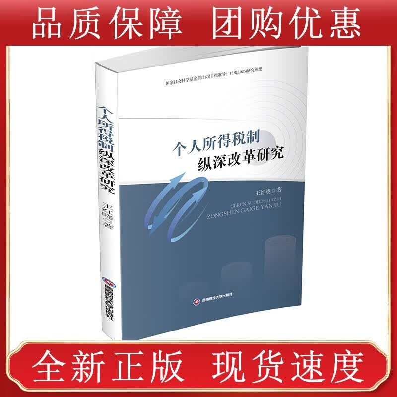 个人所得税制纵深改革研究西南财经大学全新