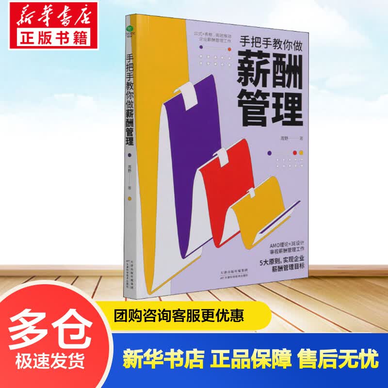 手把手教你做薪酬管理 周野 书籍