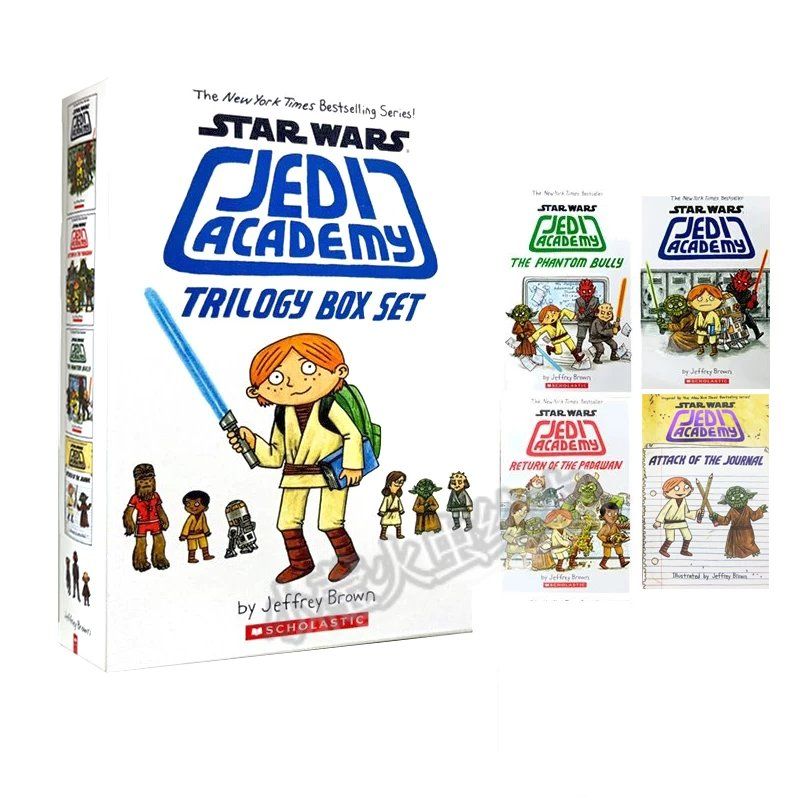 Star Wars Jedi Academy 4册版星球大战