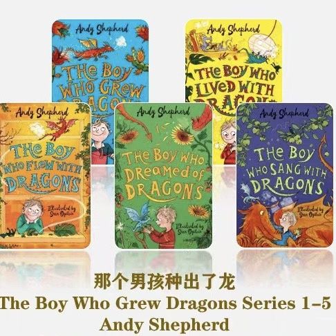 养龙的男孩系列5册The Boy Who Grew Lived Flew with Dragons