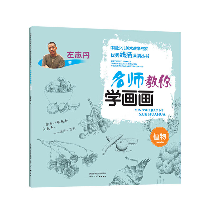 名师教你学画画优秀线描课例——植物 左志丹
