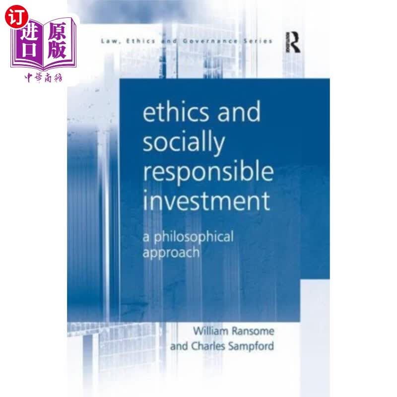 海外直订Ethics and Socially Responsible Investment 道德与社会责任投资