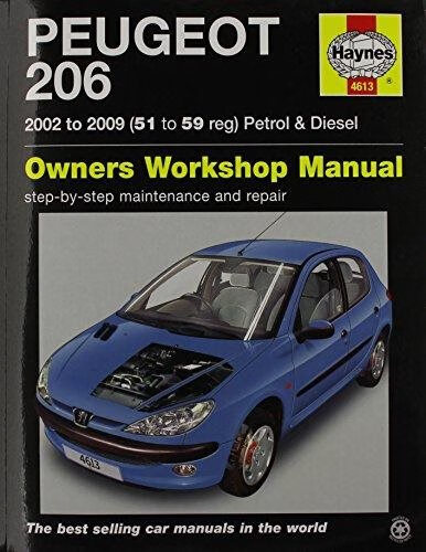 Peugeot 206 Petrol & Diesel (02 - 09) Haynes Repair Manual
