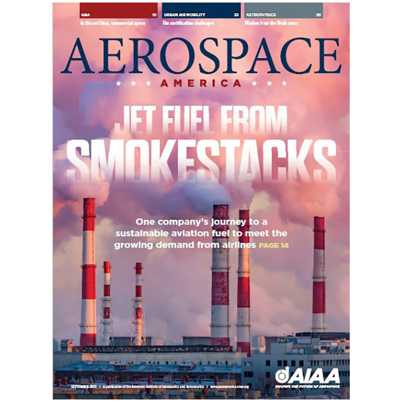 【单期可选】Aerospace America 2018/2020/21/22年 美国航空航天科技杂志 2021年9月刊