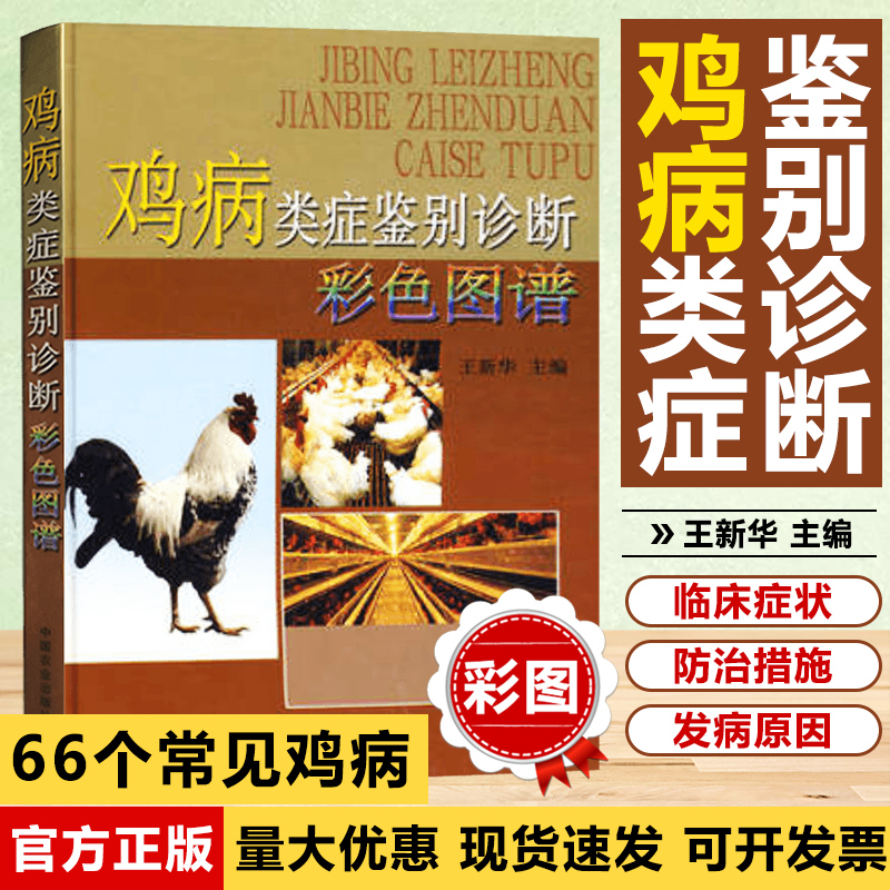 鸡病类症鉴别诊断彩色图谱 王新华主编 养鸡技术