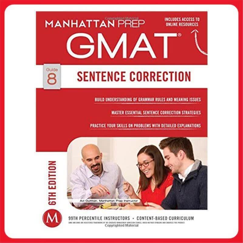 第6版曼哈顿GMATManhattanGMAT语法句子填空8