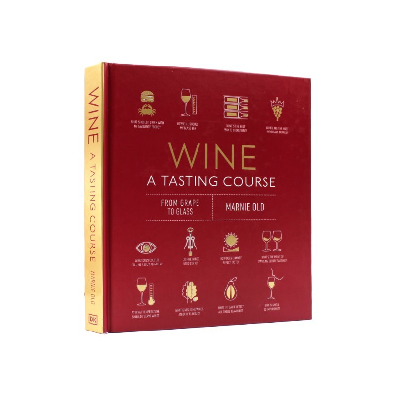 现货包邮 DK百科 Wine A Tasting Course 葡萄酒艺术指南 葡萄酒爱好者的终极课程 探索红葡萄酒和白葡萄酒的细微差别 英文原版