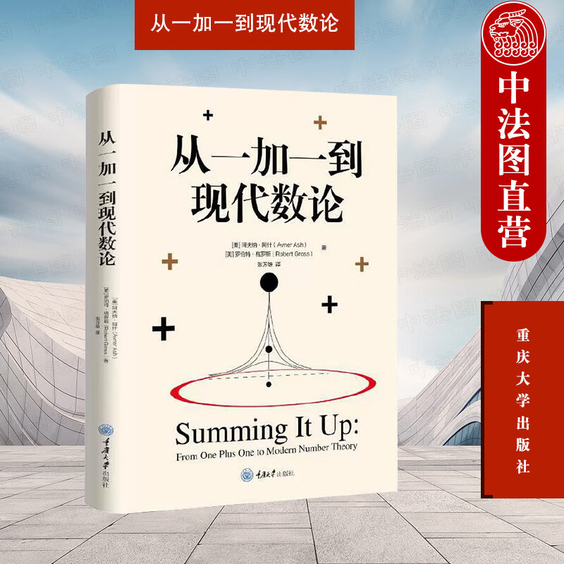 从一加一到现代数论 重庆大学出版社 高等院校数学专业数论入门书 数论学习数学科普读物 无穷级数 模形式 加法特征 数字特性