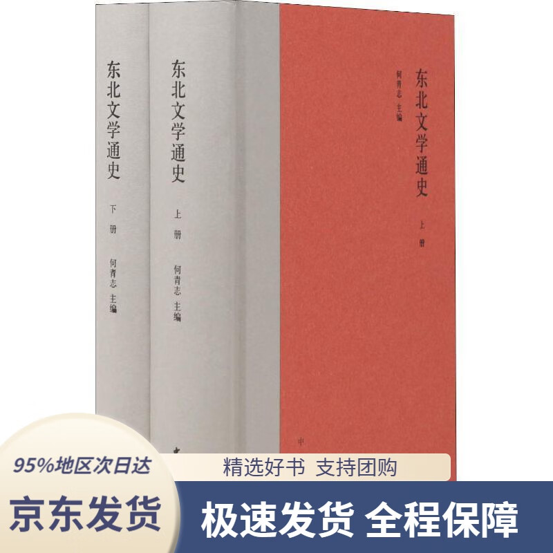 【 京东配送 支持团购】东北文学通史（全2册）何青志主编中华书局有限公司9787101134339