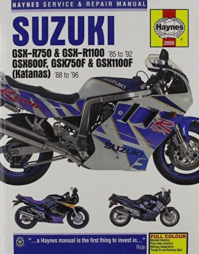 Suzuki GSX-R750 & GSX-R1100 (86-92), GSX600F & GSX1100F Katanas (88-96), GSX750F Katana