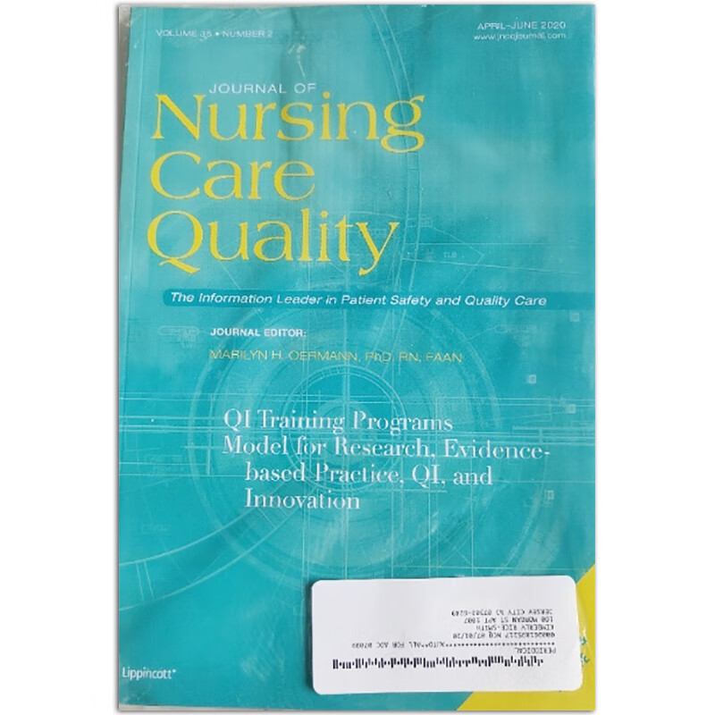 【单期可选】Journal of Nursing Care Quality Vol.35.2 医学护 2020年4_6月刊
