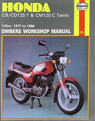 Honda CB/CD125T & CM125C Twins (77 - 88) Haynes Repair Manual