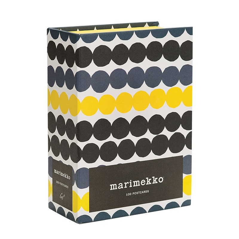 Marimekko 玛丽麦高的100张明信片 Postcards 芬兰国宝品牌 英文原版图书