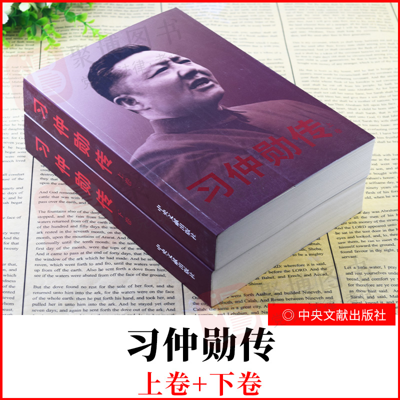 习仲勋传 上下卷 中共党史政治领袖著作人物传记红色经典文选选集文集全集年谱党校党课培训党