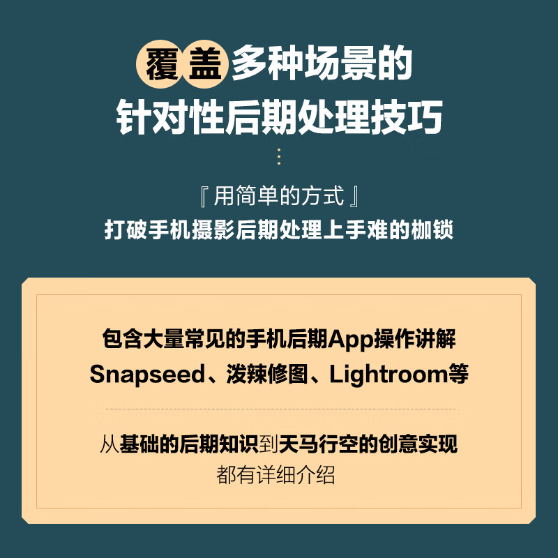 玩转手机摄影 手机修大片就这么简单 图书