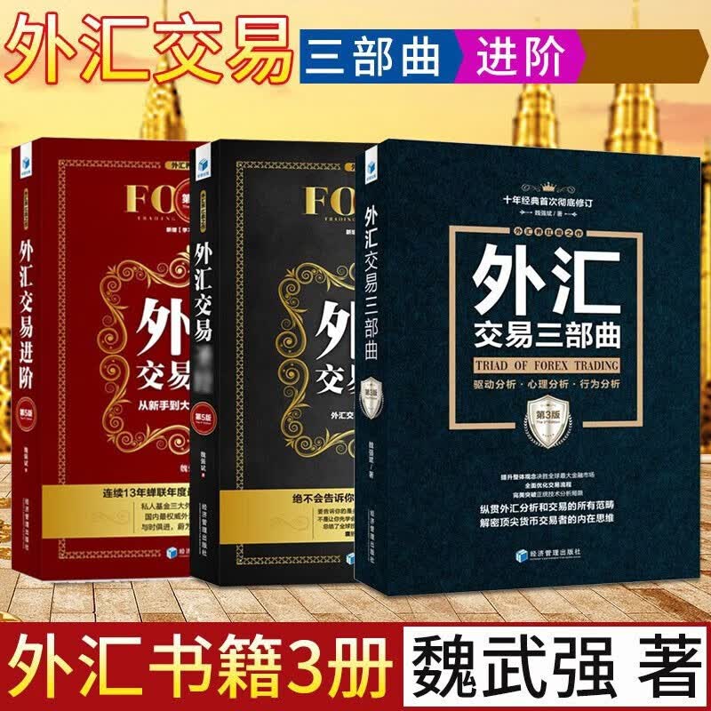 外汇交易进阶（第5版）从新手到大+外汇交易（第5版）+外汇交易三部曲 共3册金融投资入门精通指南书