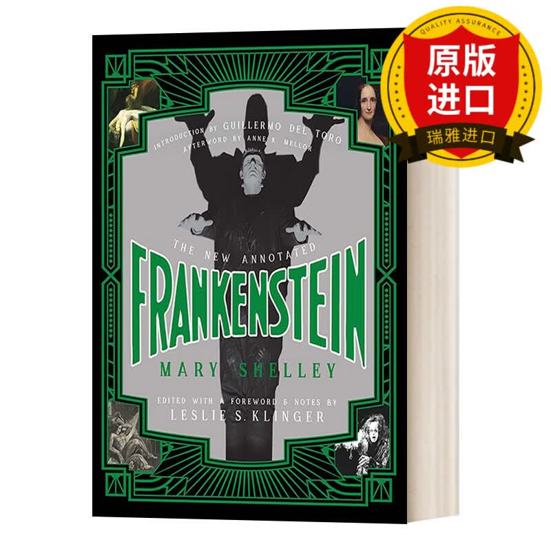 英文原版 The New Annotated Frankenstein 科学怪人 精装诺顿新注释版 英文版 进口英语原版书籍