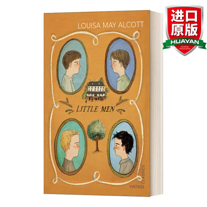 Little Men 英文原版 小男人 路易莎?梅?奥尔科特 小妇人作者 儿童经典 英文版 进口英语原版书籍