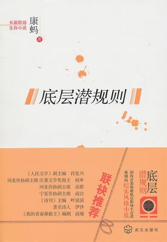 底层潜规则 康蚂 武汉出版社