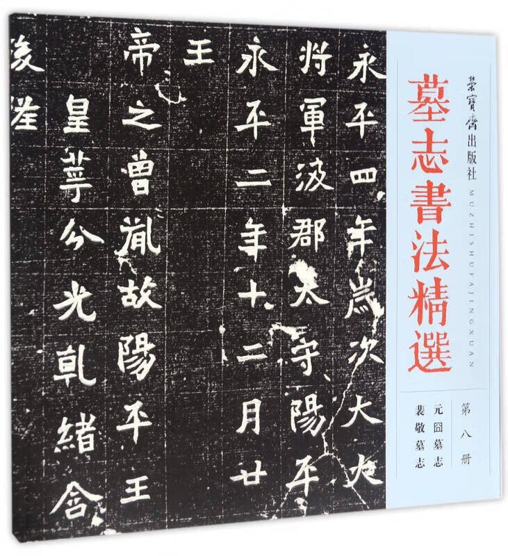 墓志书法精选（第八册）元囧墓志 裴敬墓志【精选】