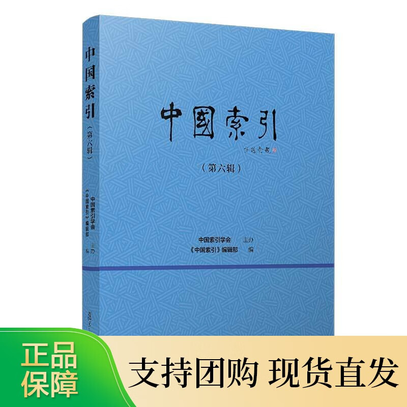 中国索引 第六辑第6辑 复旦大学出版社 图书