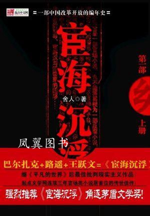 宦海沉浮（上下） 舍人著 江苏文艺出版社