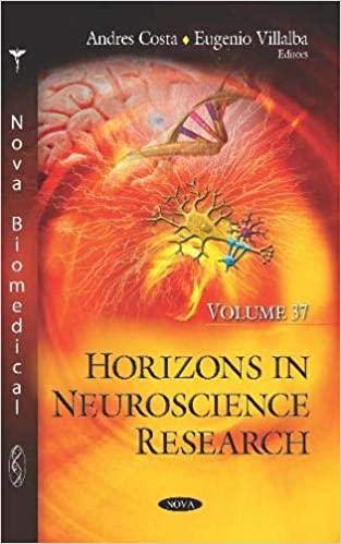 Horizons in Neuroscience Research. Volume 37