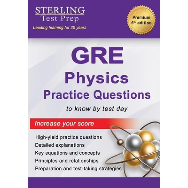 GRE Physics Practice Questions: High-Yield GRE Physics Practice Questions with Detailed Explan...