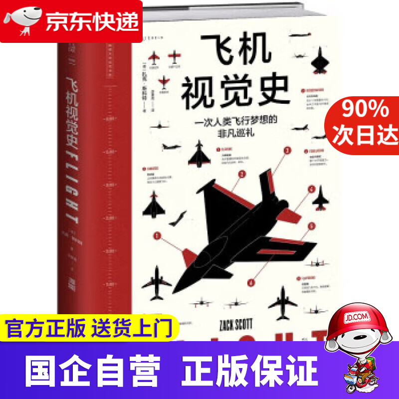 飞机视觉史（一本书掌握飞行原理+飞机构造+飞机发展史，一次人类飞行梦想的非凡巡礼） [英]扎克·斯科