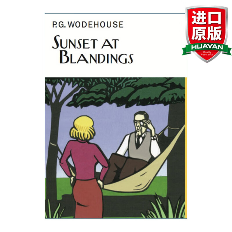 Sunset At Blandings 英文原版小说 布兰丁斯城堡的日落 P.G.伍德豪斯布兰丁斯城堡系列 Everyman精装收藏版 英文版 进口英语书籍