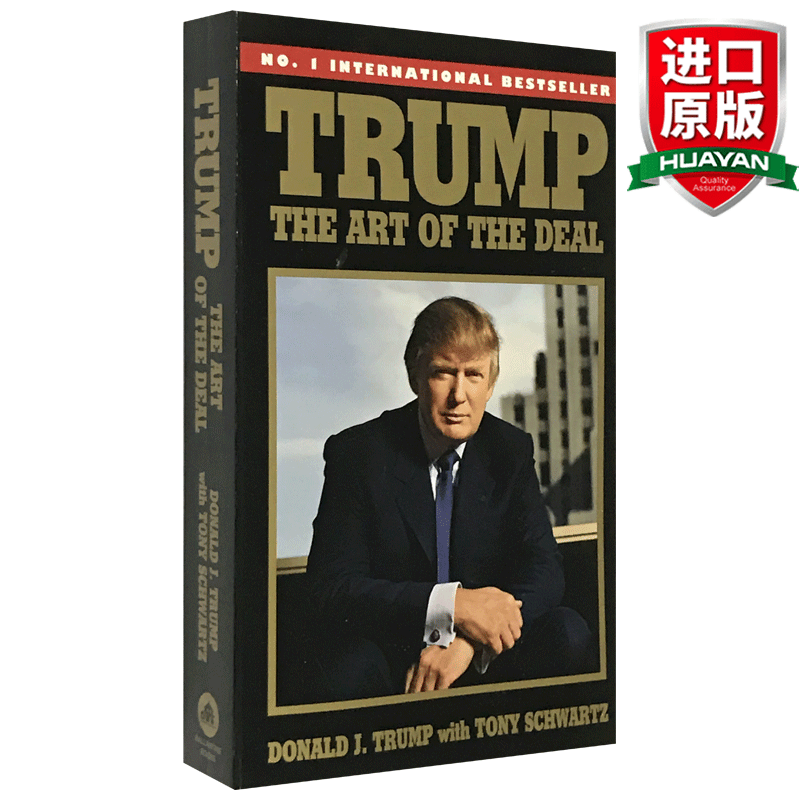 【瑕疵书】交易的艺术 英文原版 Trump The Art of the Deal 特朗普 川普